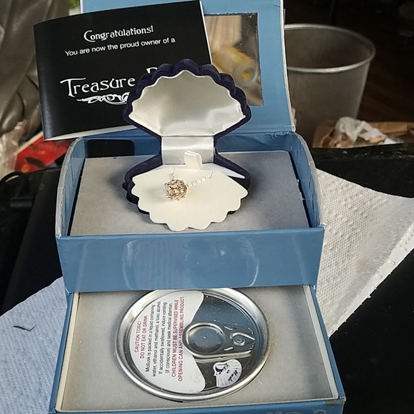 Vintage | Jewelry | Treasure Pearl Sterling Heart Pearl Necklace | Poshmark